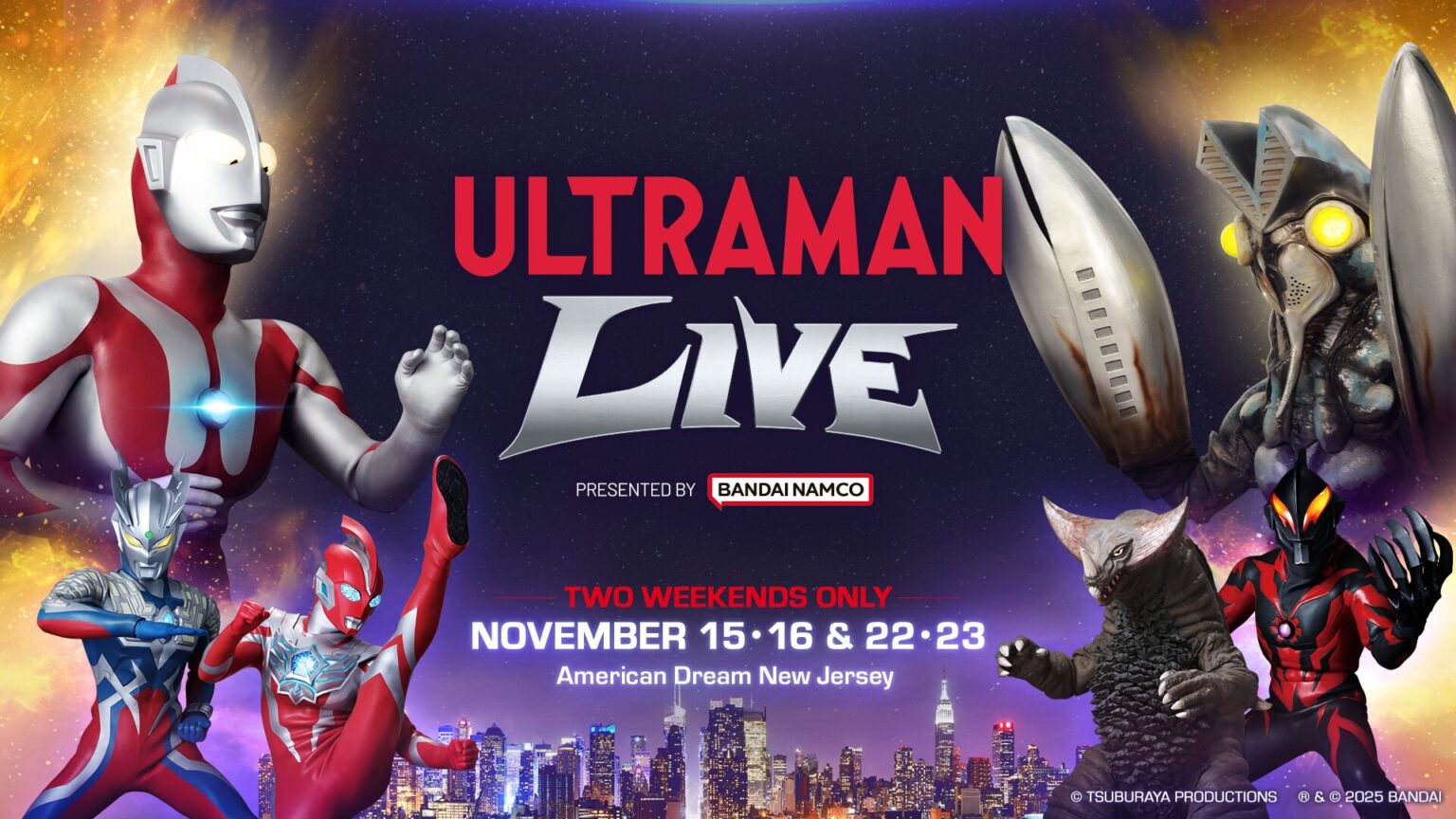 ULTRAMAN LIVE Illuminates the East Coast as Ultraman Omega Makes ...